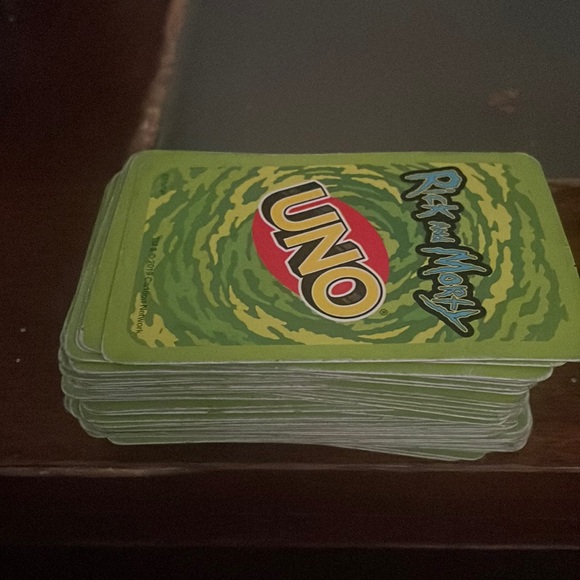 Mattel | Toys | Rick N Morty Uno Cards | Poshmark